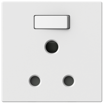 701582 SIMON i7 BS 15A Socket w/Switch | HAP