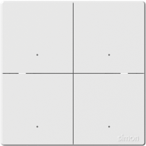 58E8004TY SIMON M3 4 Gang Smart Switch | HAP
