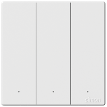 58E8007TY SIMON M3 3 Gang Smart Scene Switch | HAP